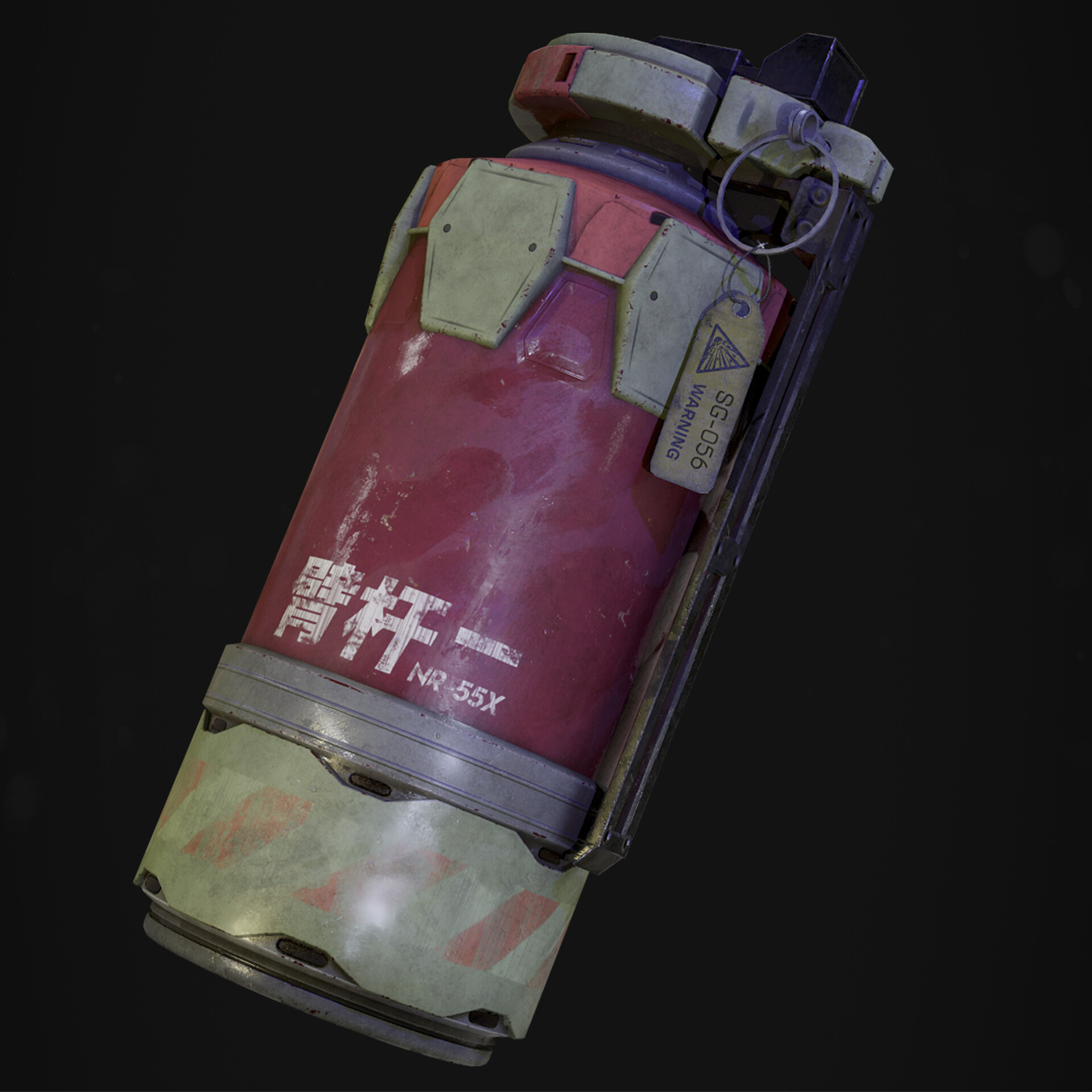 ArtStation - Scifi Grenade