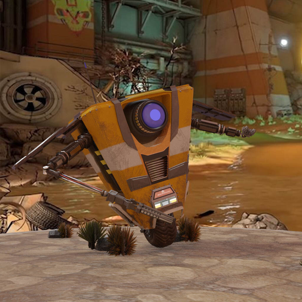 ArtStation - Claptrap Model & Animation