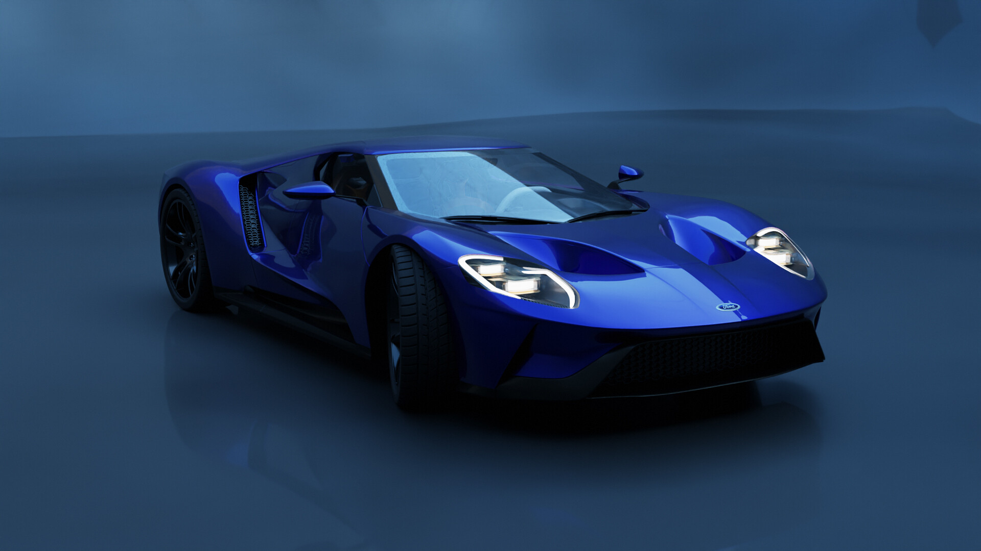 ArtStation - Ford Gt 2017