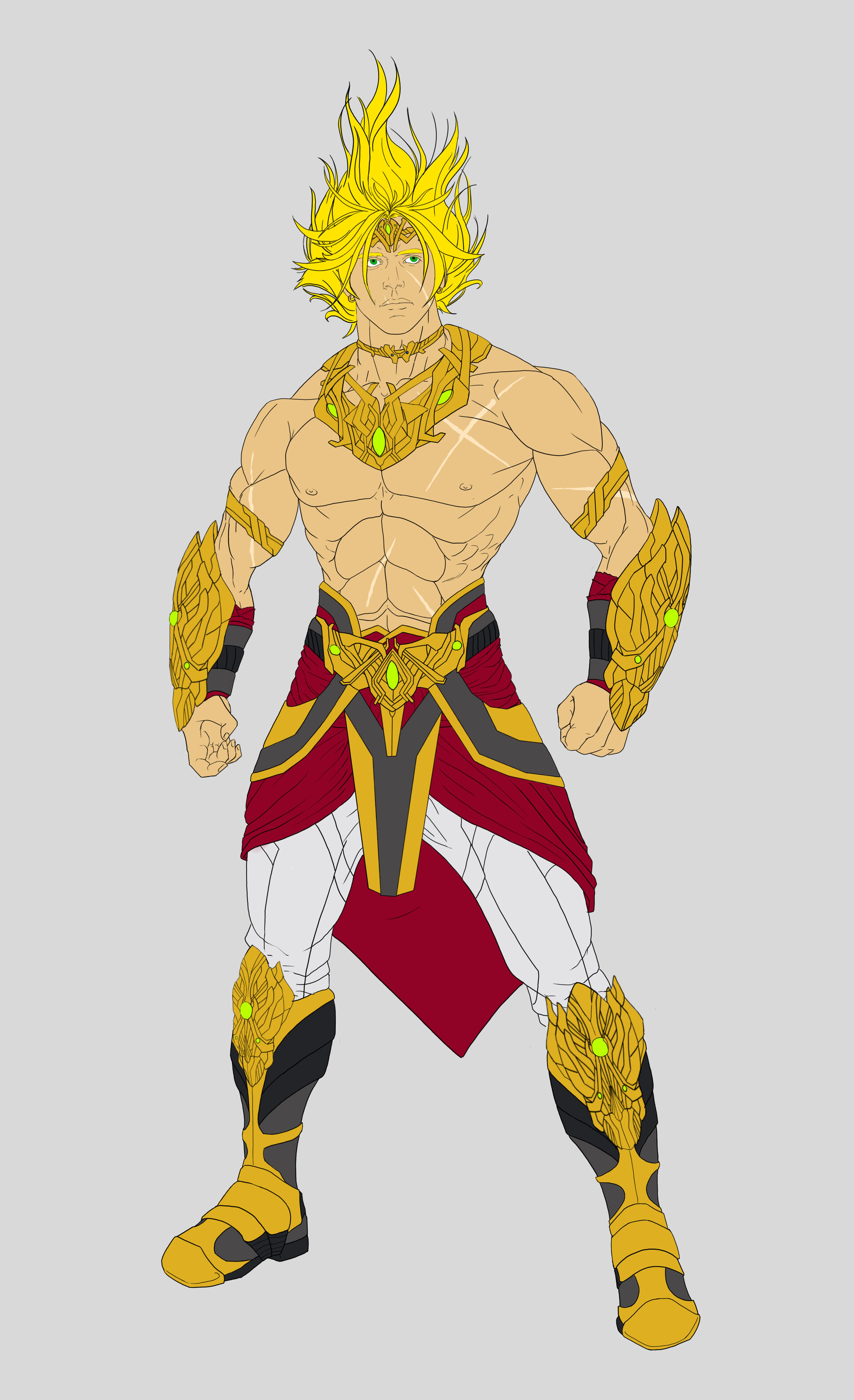 ArtStation - Broly WIP