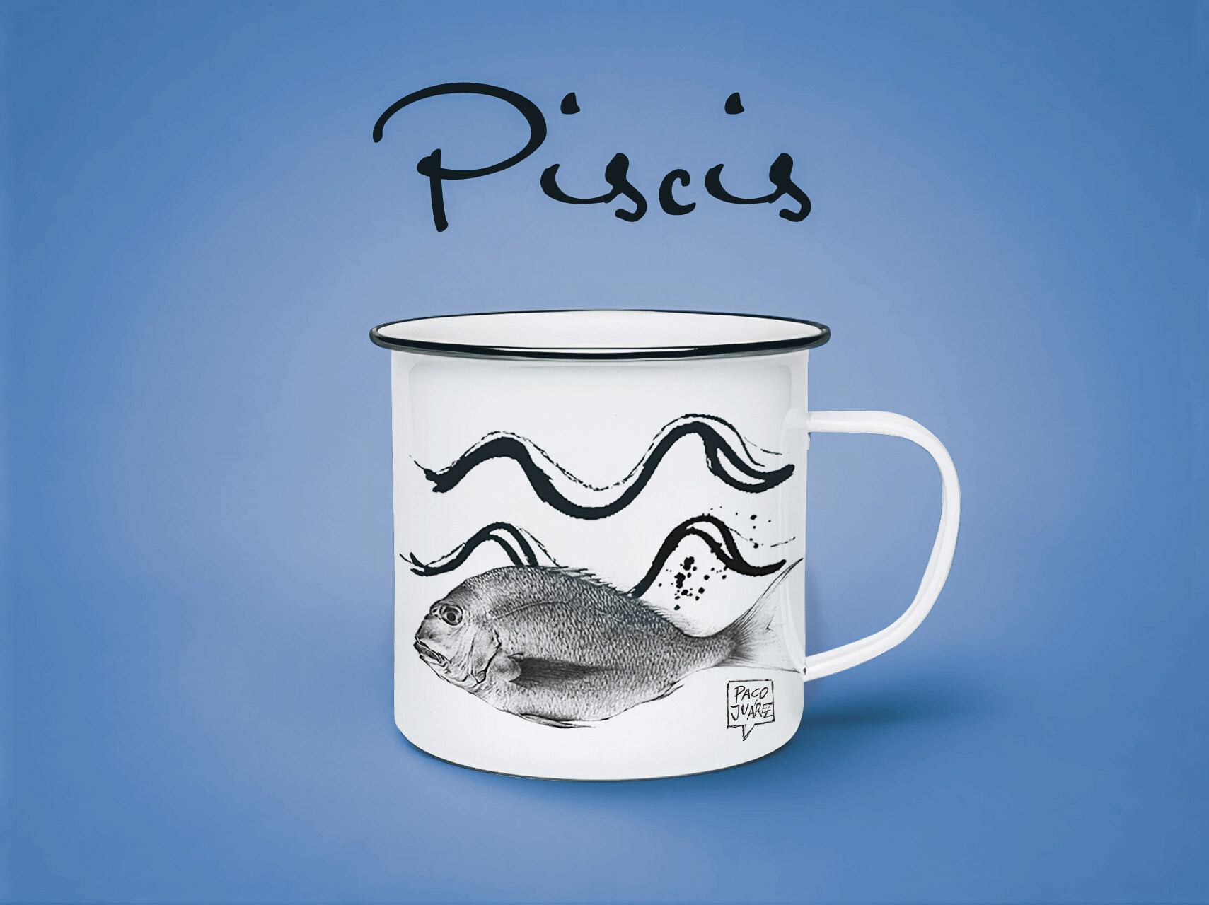 Paco Juárez - Zodiac Symbols -Piscis-