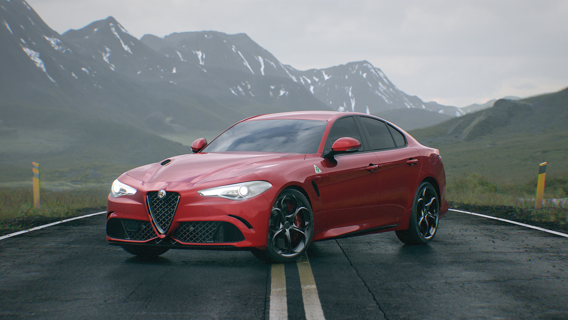 Iasonas Raptopoulos - Alfa Romeo Giulia in Iceland