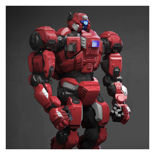 ArtStation - Bipedal Mech Concept