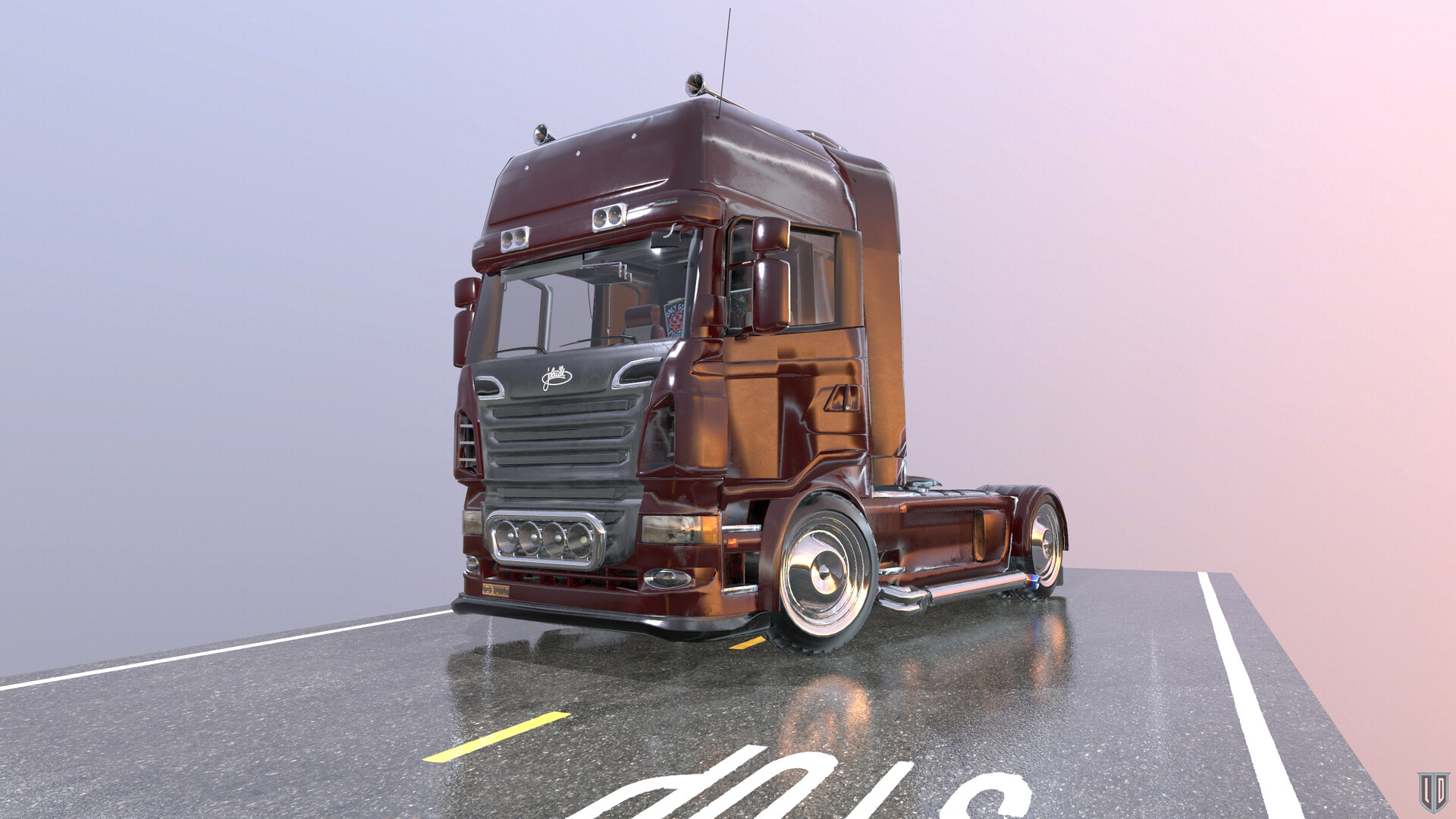 ArtStation - Custom Built Lorry