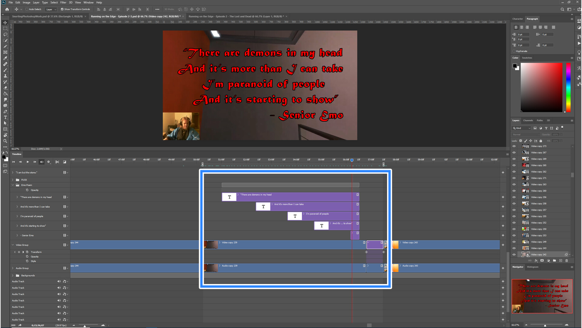 ArtStation - RotE Episode 2, Visual Effect #6 - "Goth Poem"