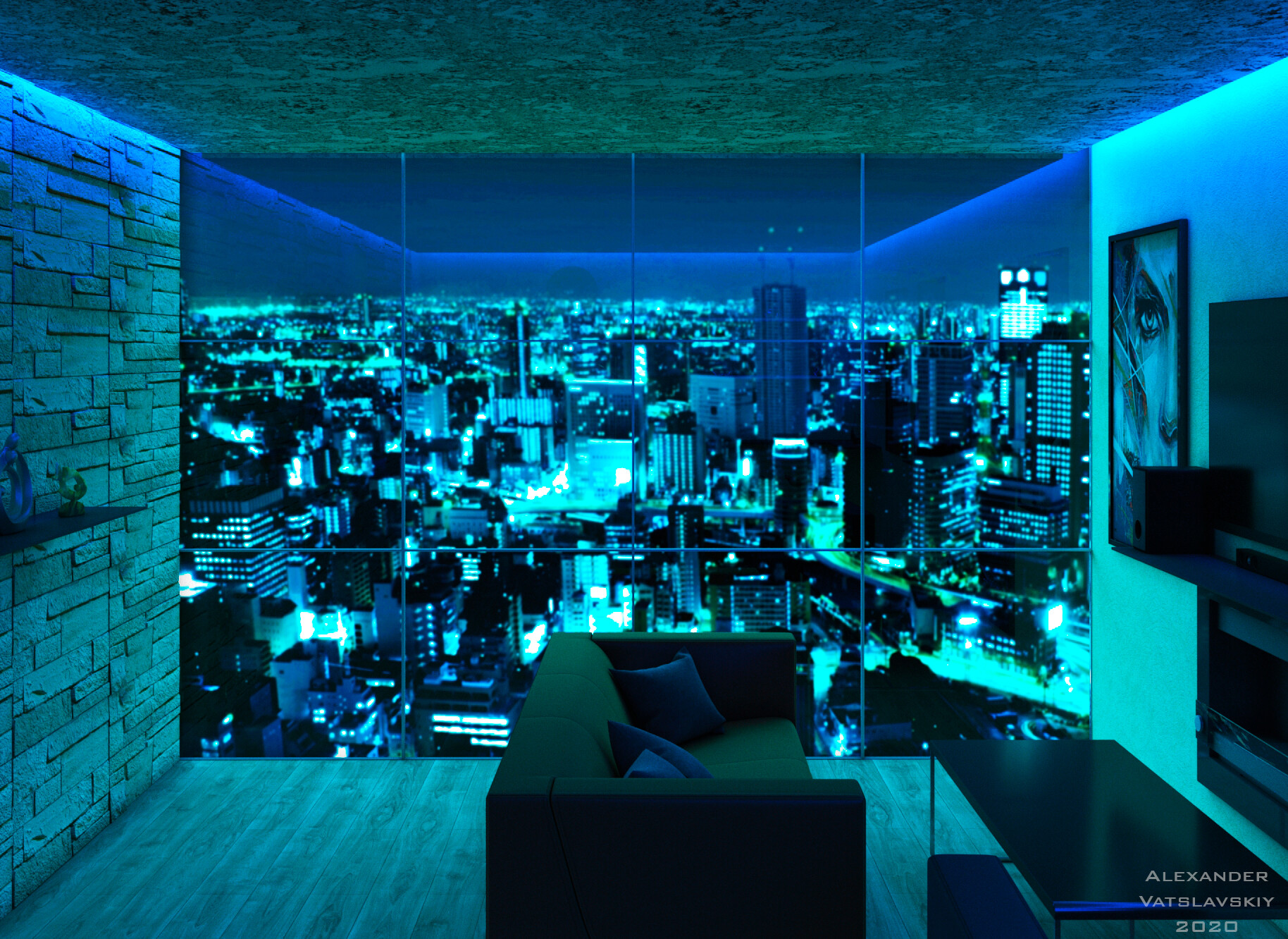 ArtStation - Night city