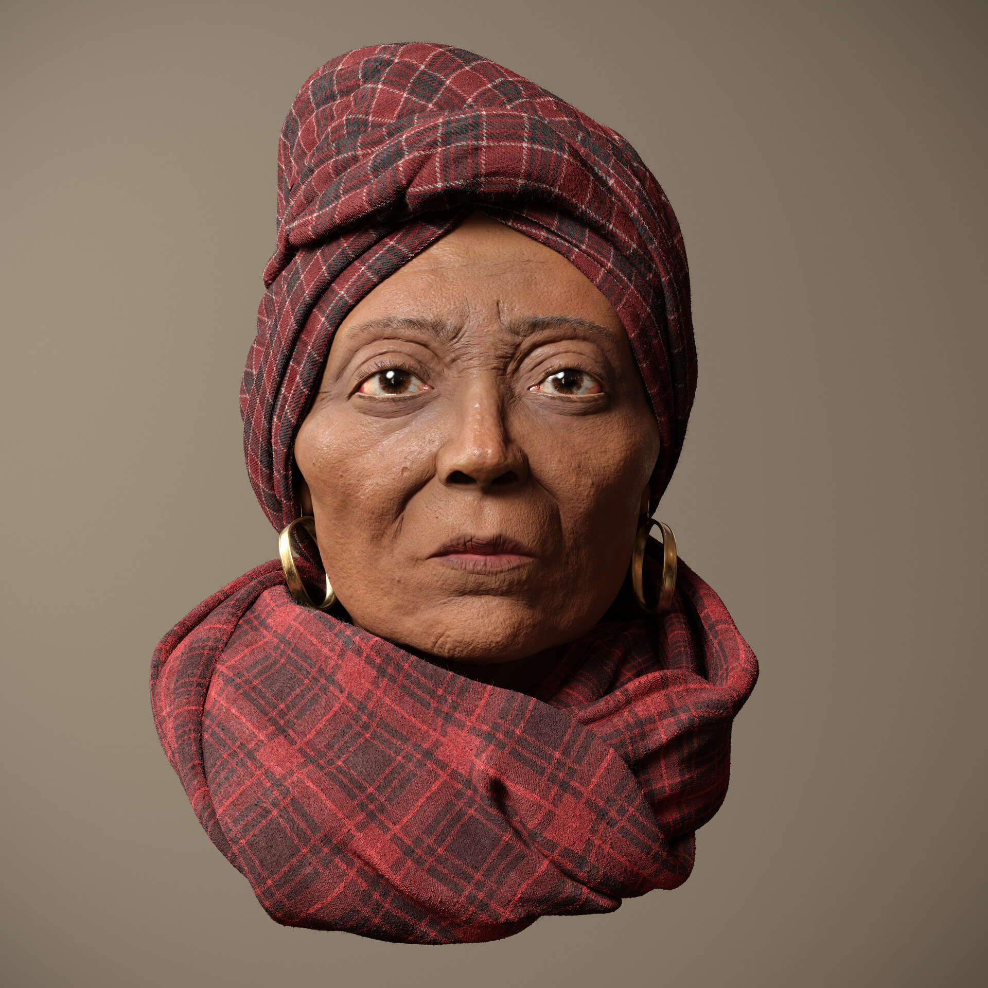 ArtStation - African lady portrait