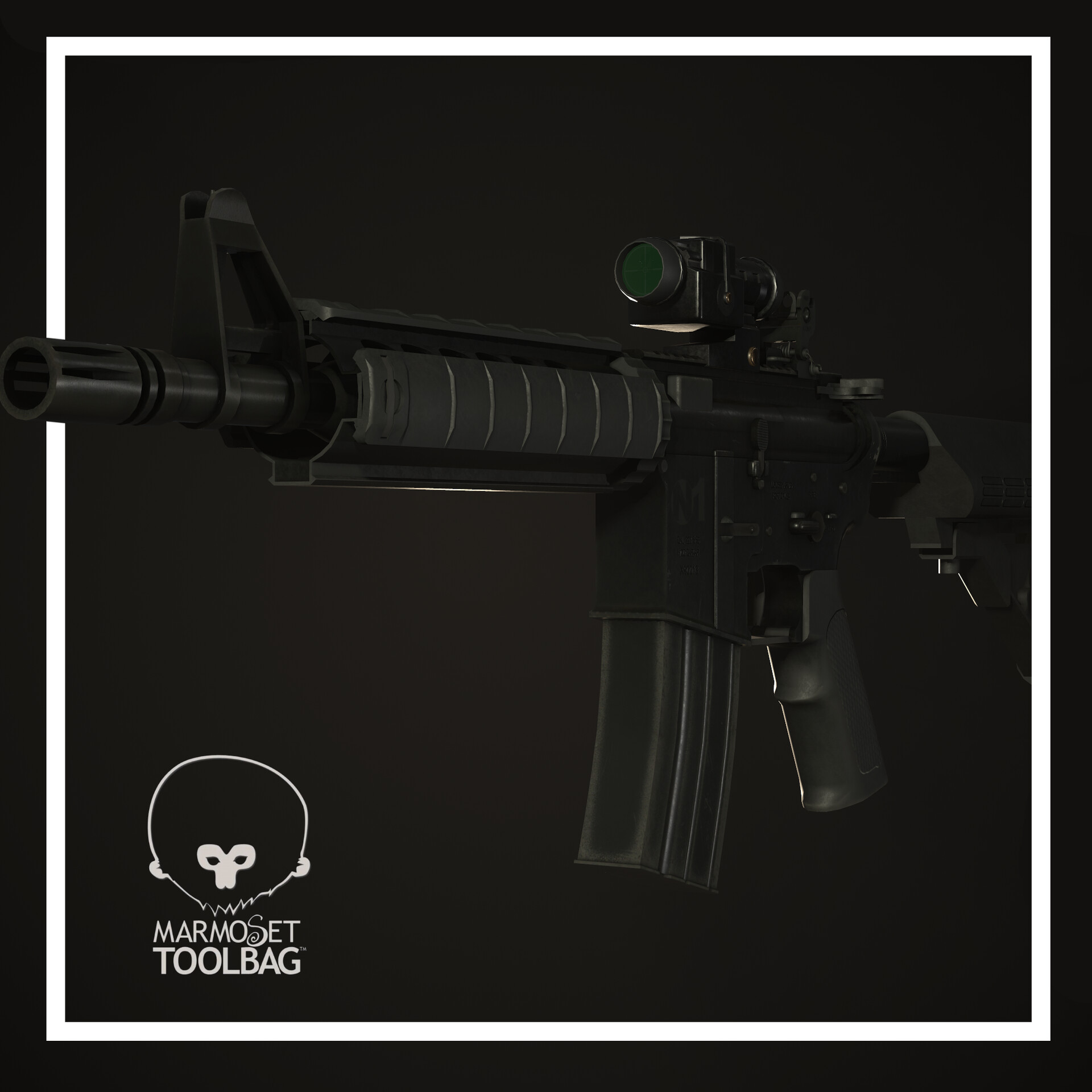 ArtStation - Weapon - M4