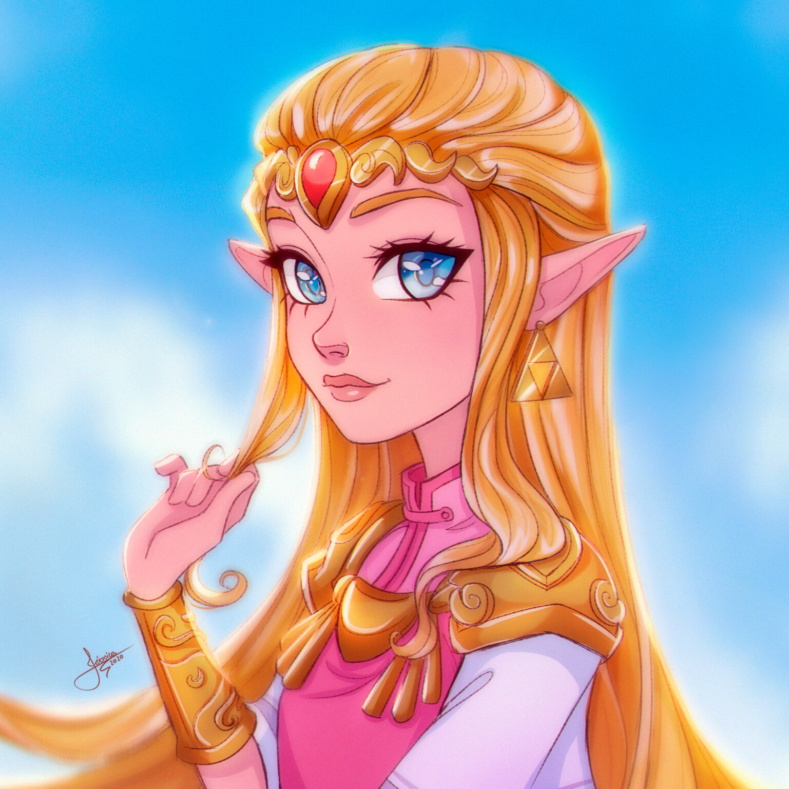 ArtStation - Princess Zelda