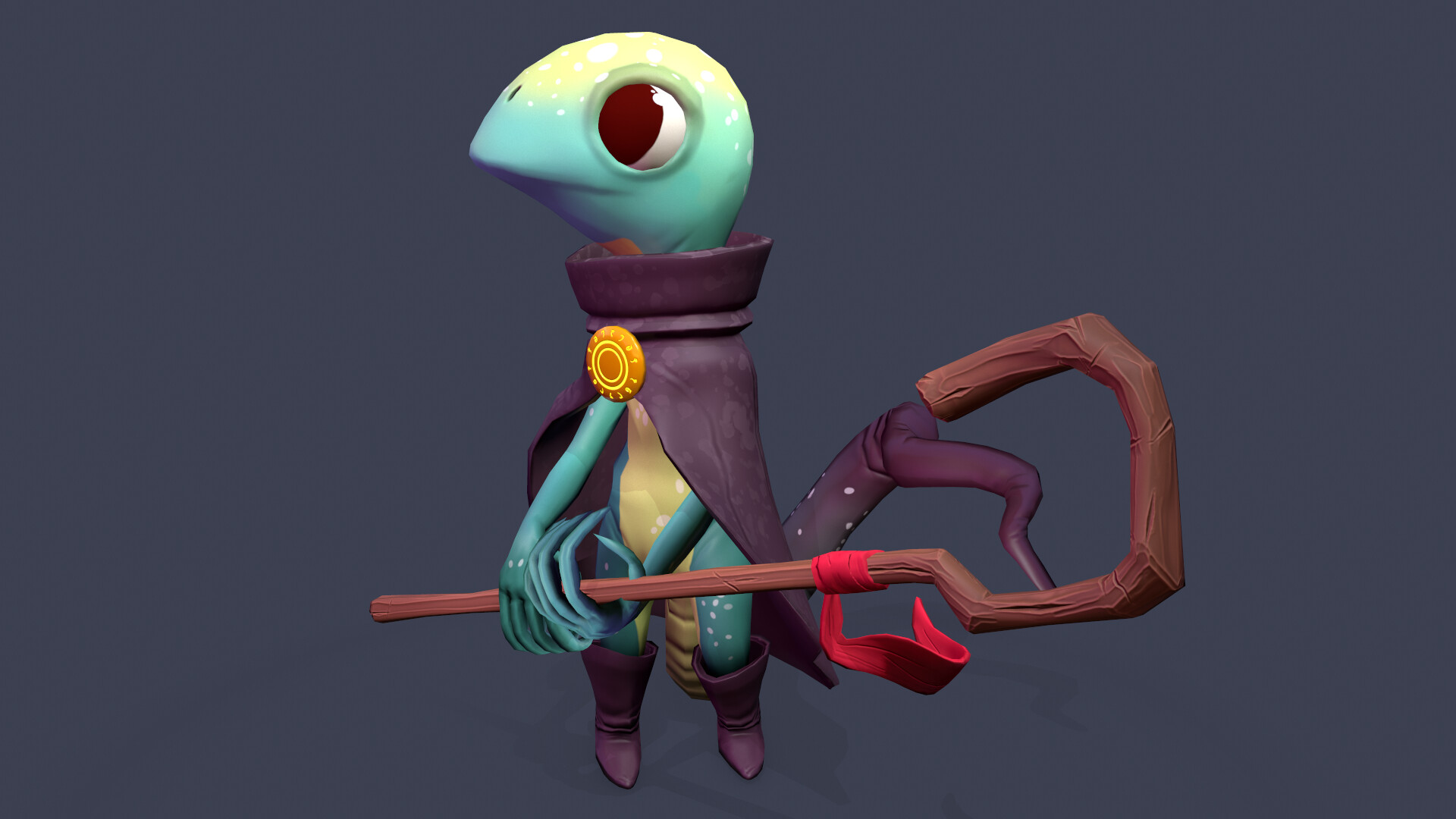 ArtStation - Lizard Mage