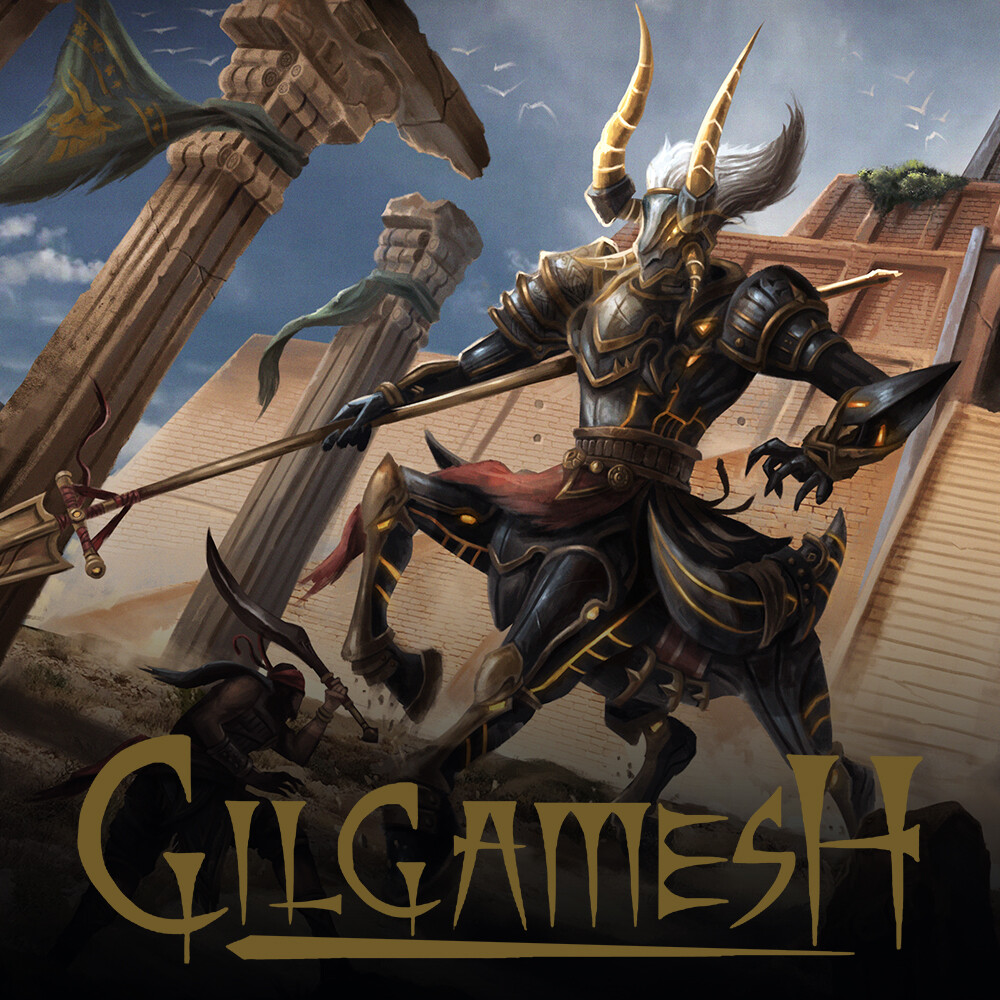 ArtStation - Gilgamesh: Battle Keyshot