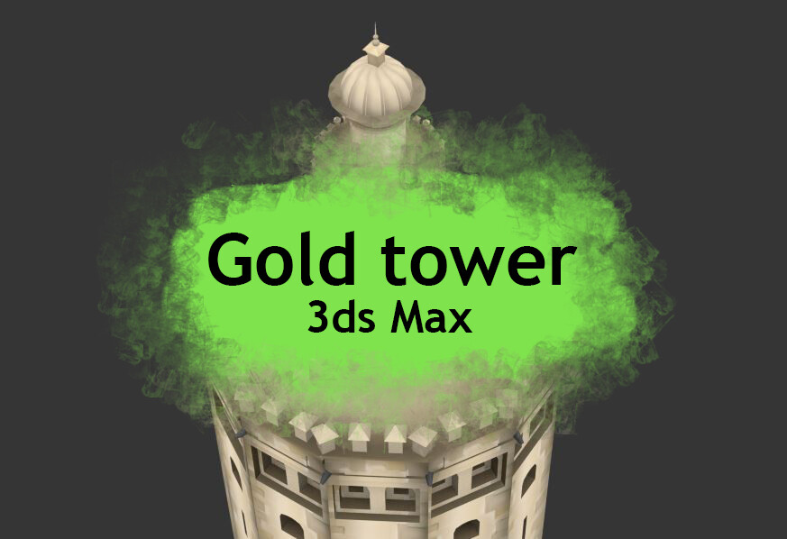 ArtStation - Gold tower
