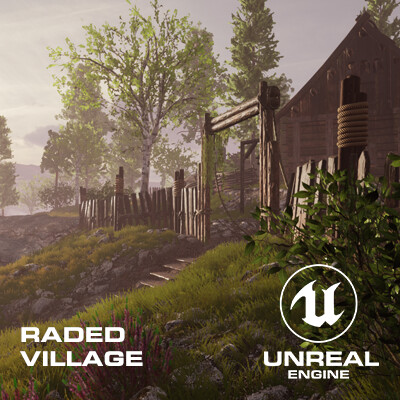 ArtStation - Raided Village: Level Design