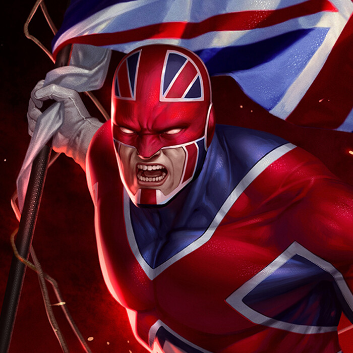 ArtStation - Marvel Tales: Captain Britain #1