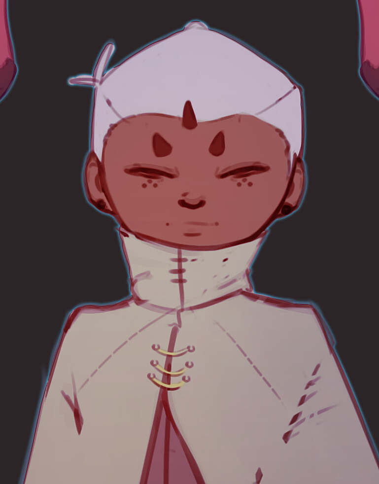 ArtStation - Demon Boy Character Design
