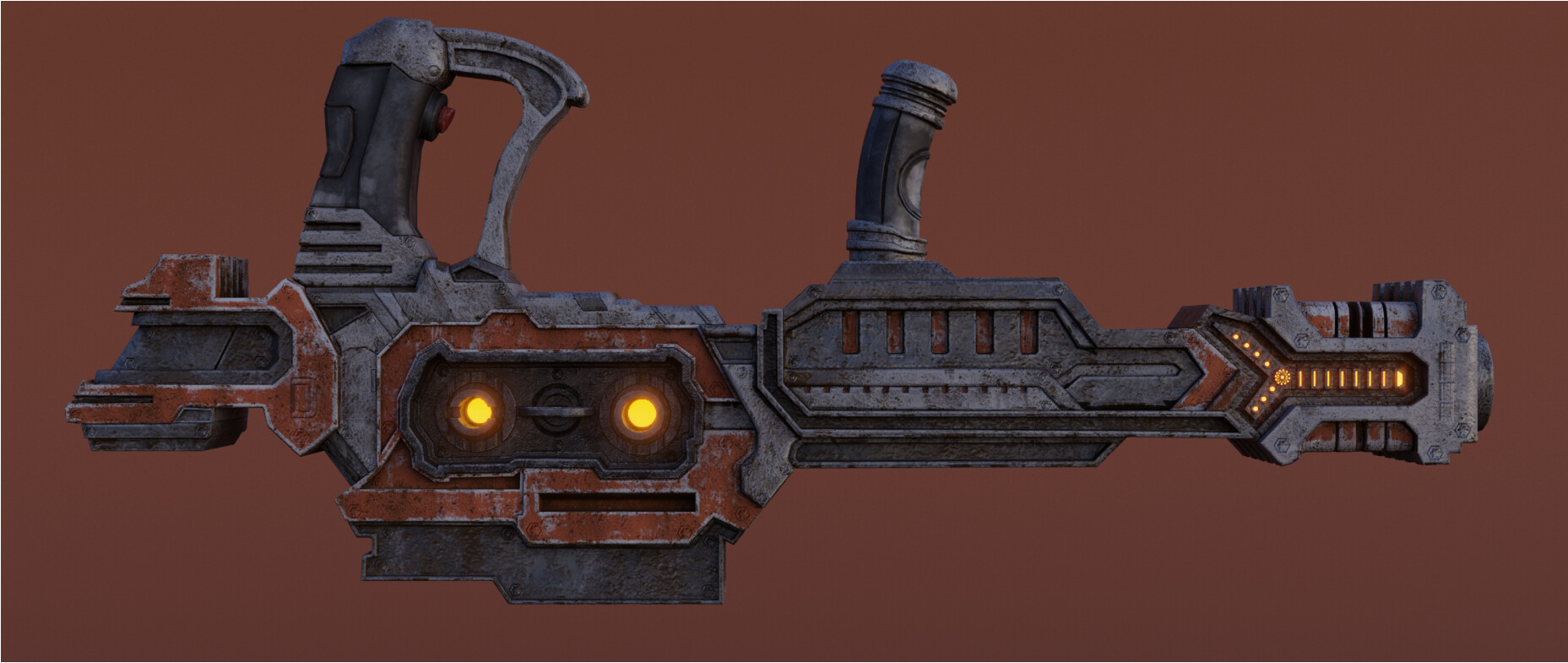 ArtStation - Sci-fi Heavy Blaster