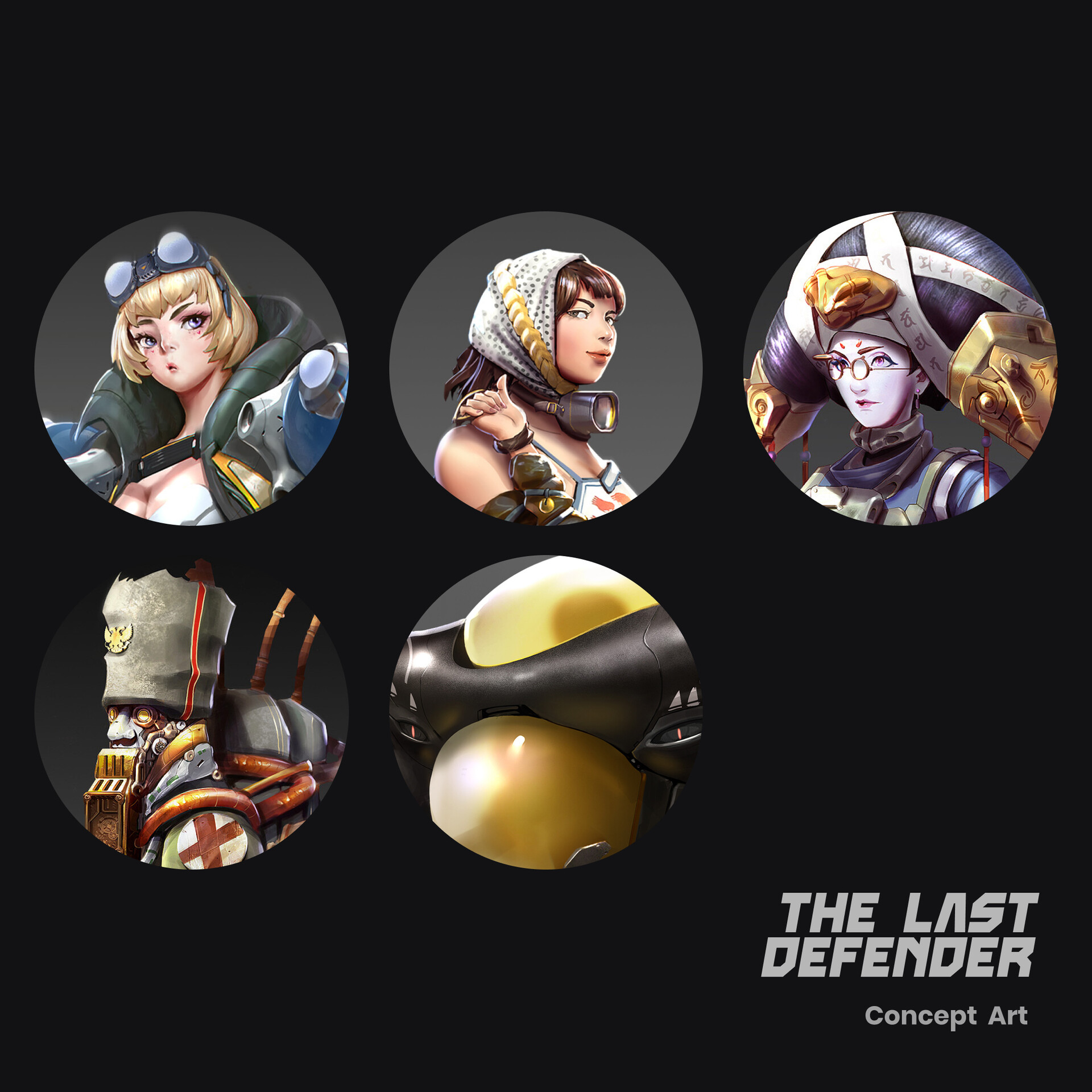 ArtStation - THE LAST DEFENDER - FULL PROJECT