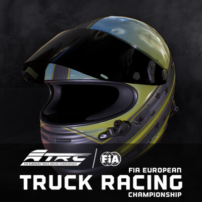 ArtStation - FIA European Truck Racing Championship - Helmets