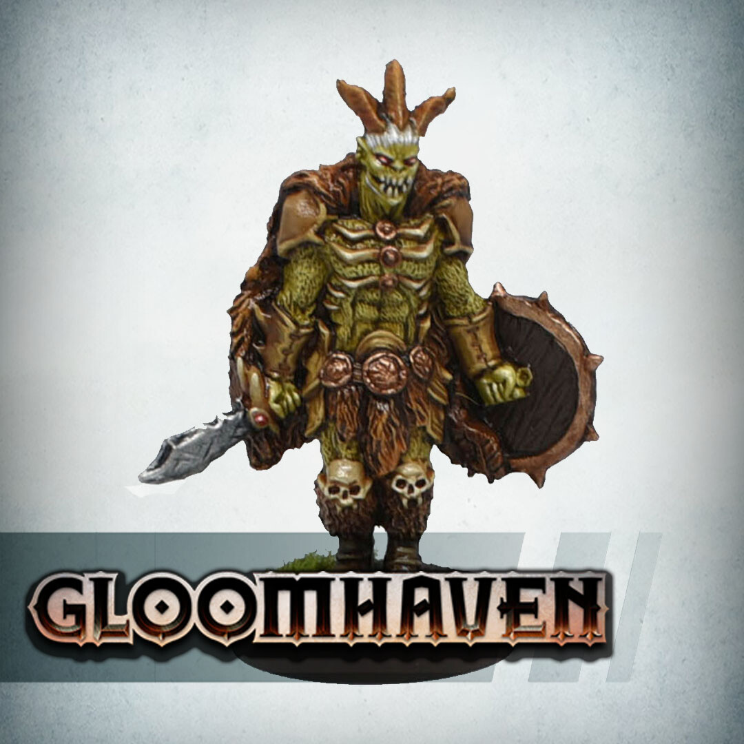 ArtStation - Painted Miniatures - Gloomhaven