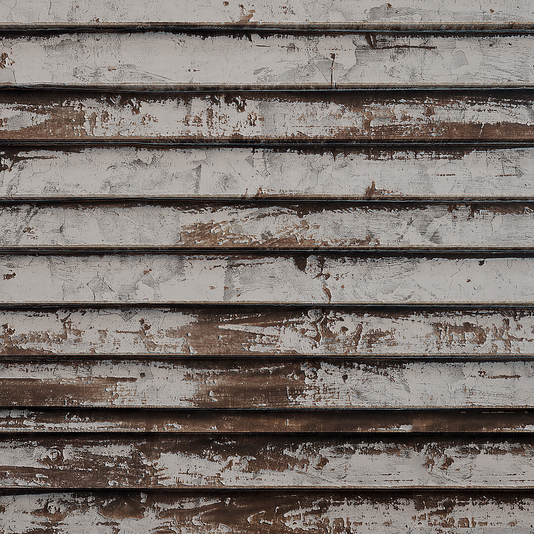 ArtStation - Wood planks wall