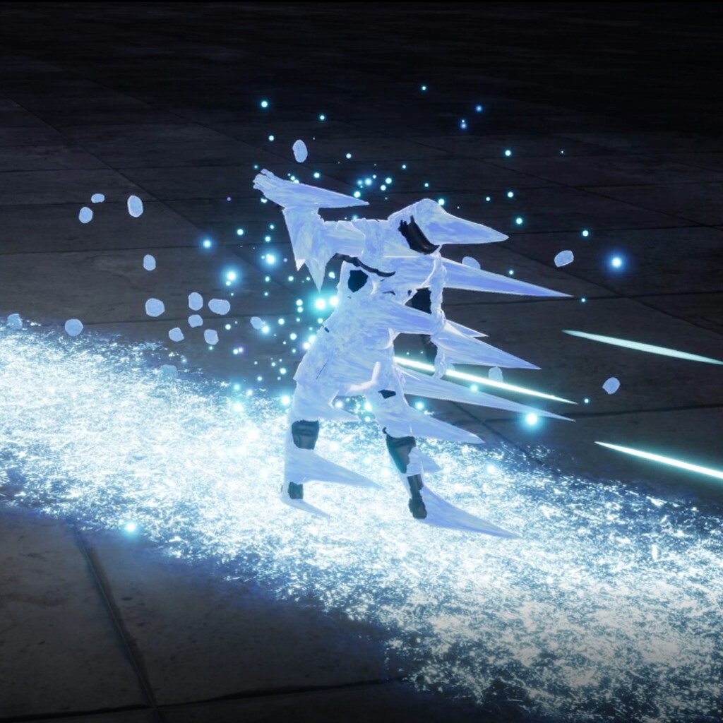 ArtStation - Ice Hit Effect