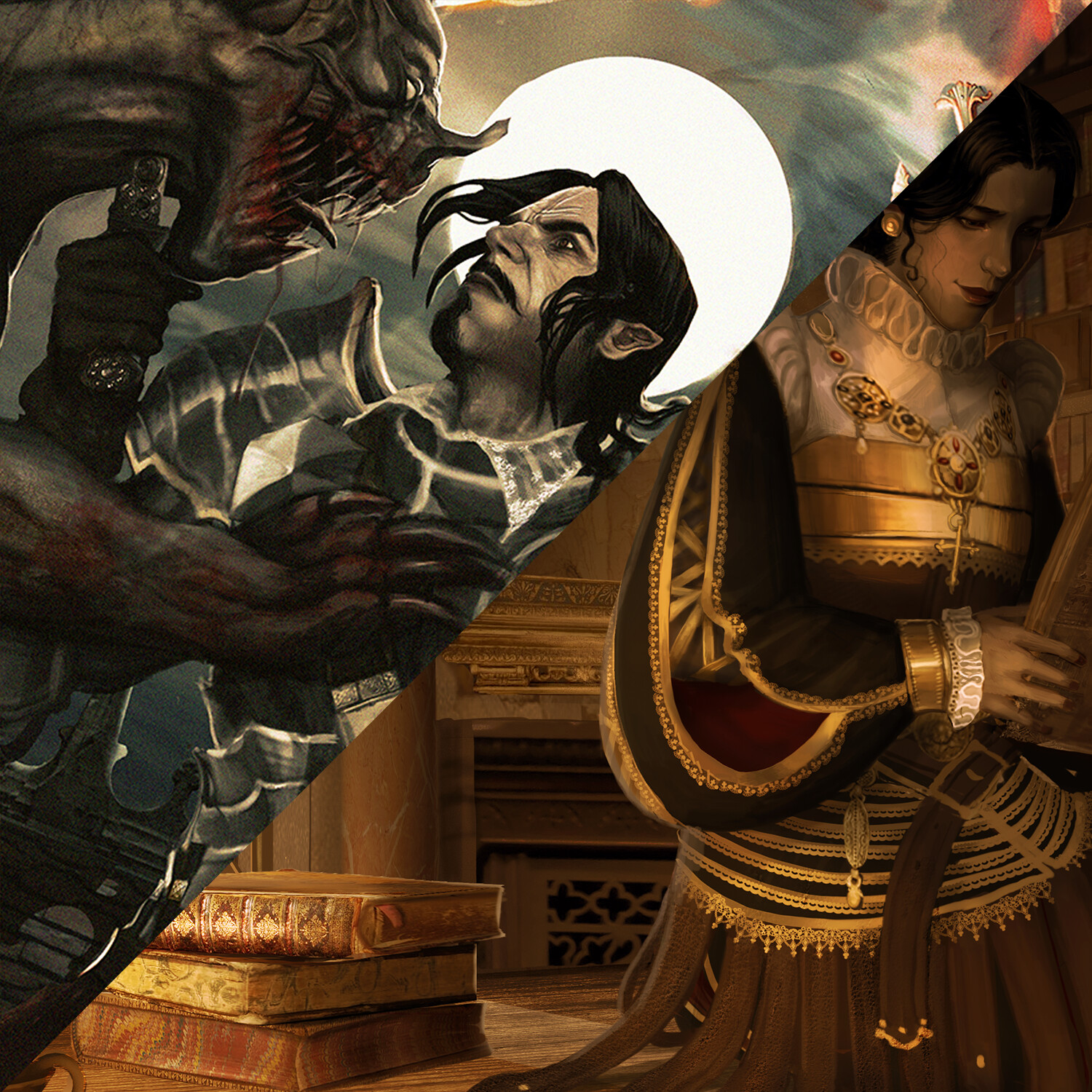 ArtStation - Uni Project - Vampire RPG keys