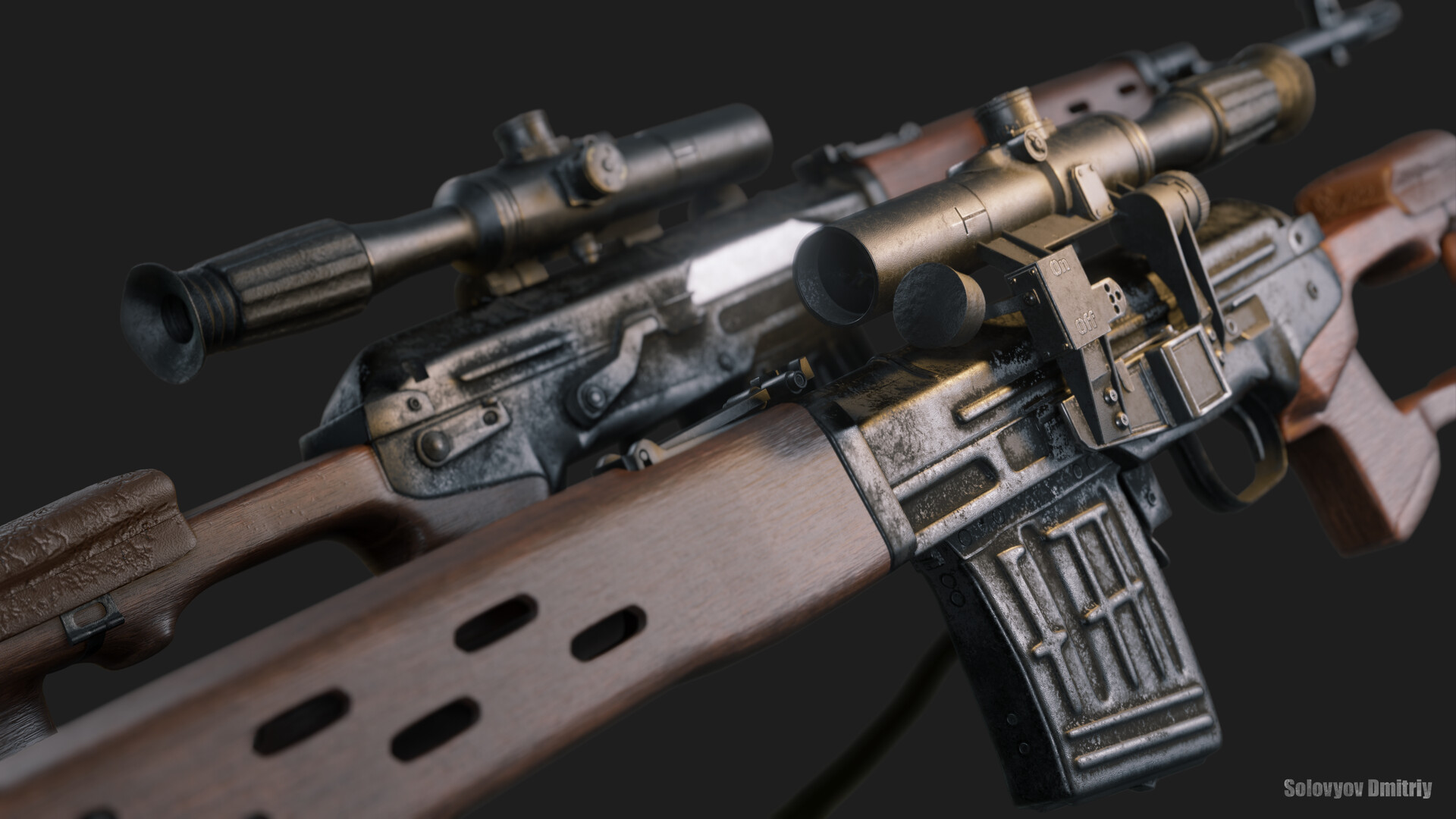 ArtStation - SVD "Dragunov"