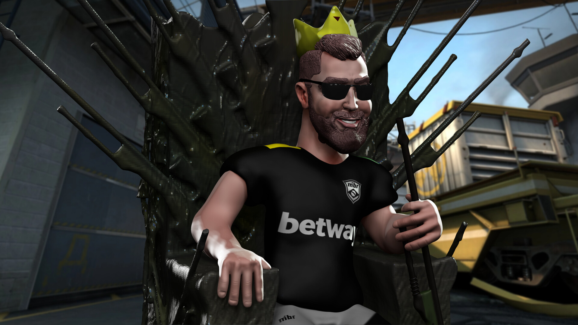 ArtStation - Bad Fallen King of the Train