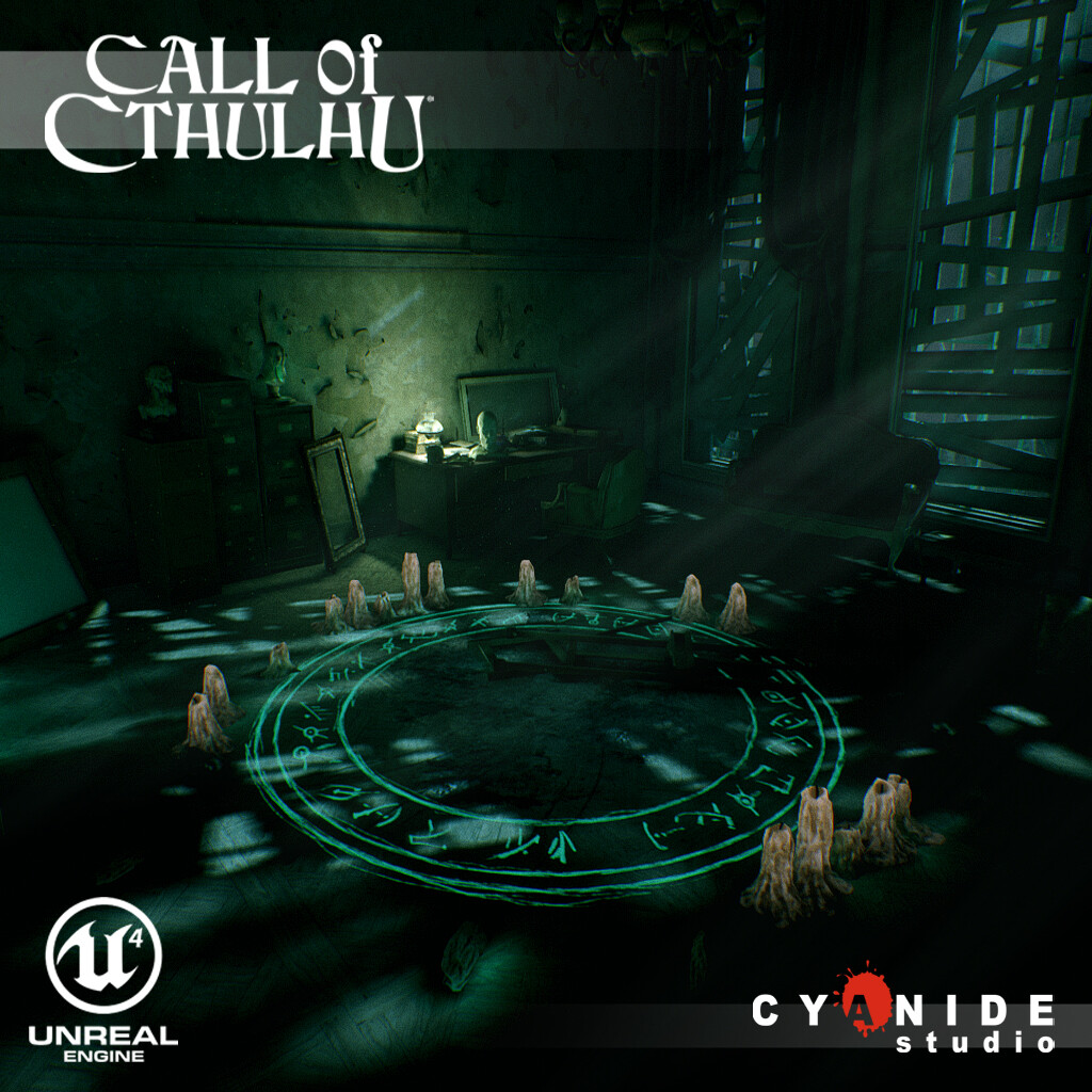 ArtStation - Call Of Cthulhu - Mansion Interior