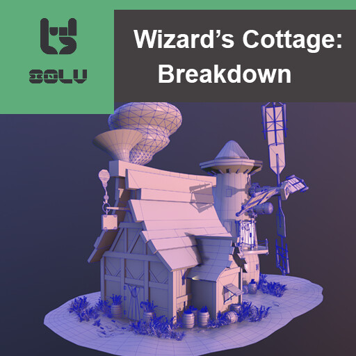 ArtStation - Wizard's Cottage: Breakdown