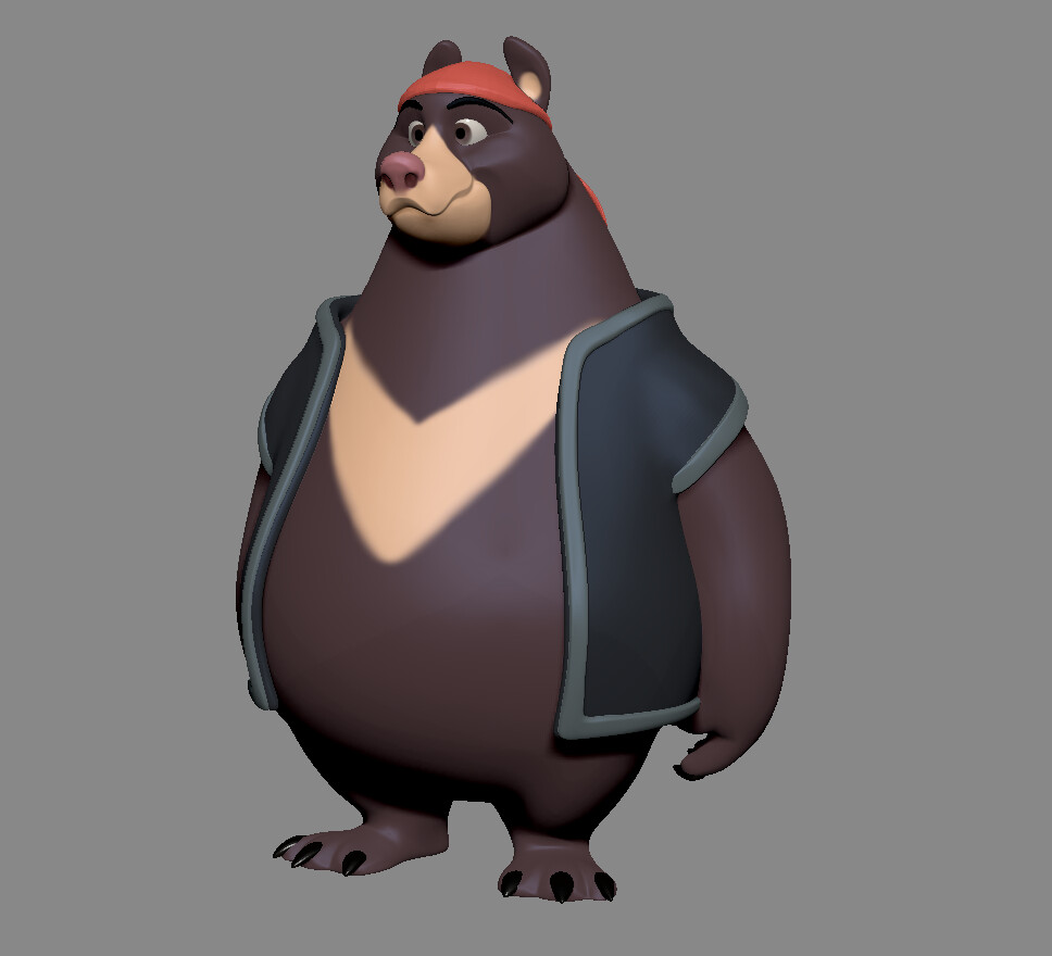 ArtStation - Bear Cartoon Character