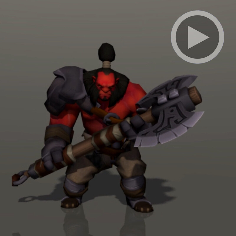 ArtStation - Orc Animations