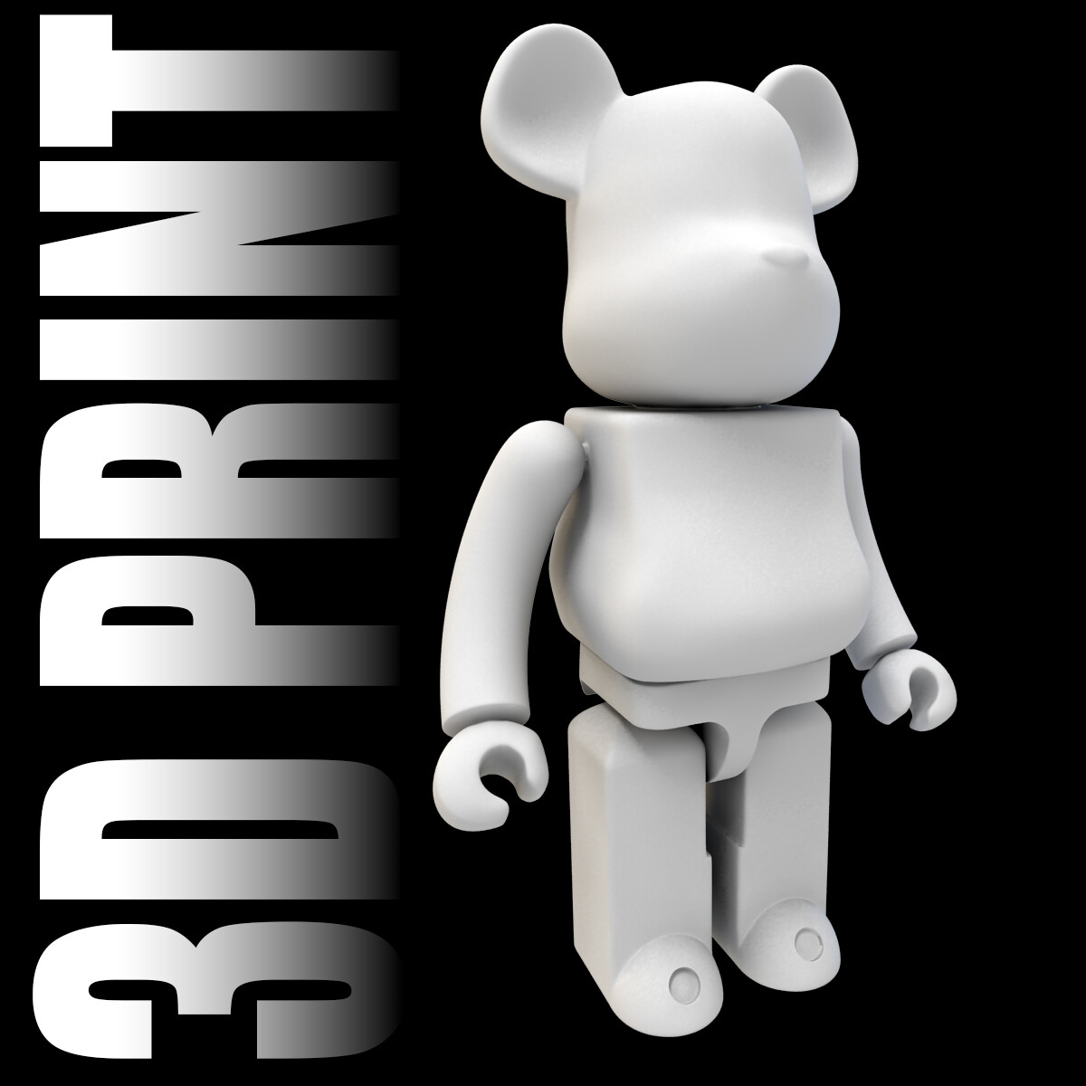 ArtStation - Bear Brick print