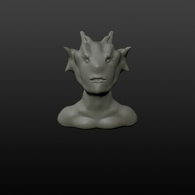 ArtStation - Alien Bust