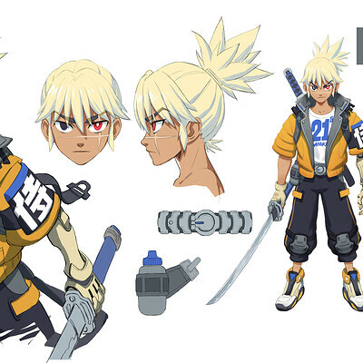 ArtStation - syber samurai