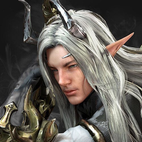 ArtStation - Elf Knight