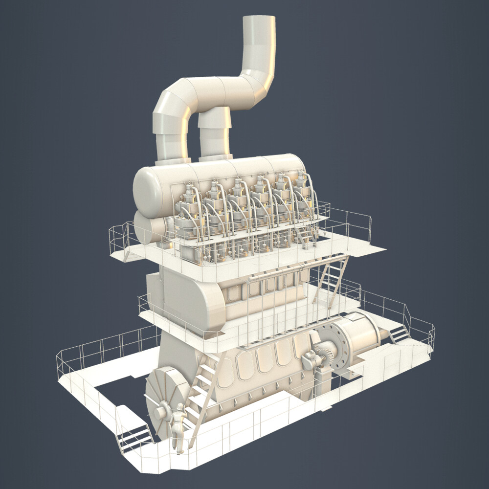 ArtStation - Engine Room