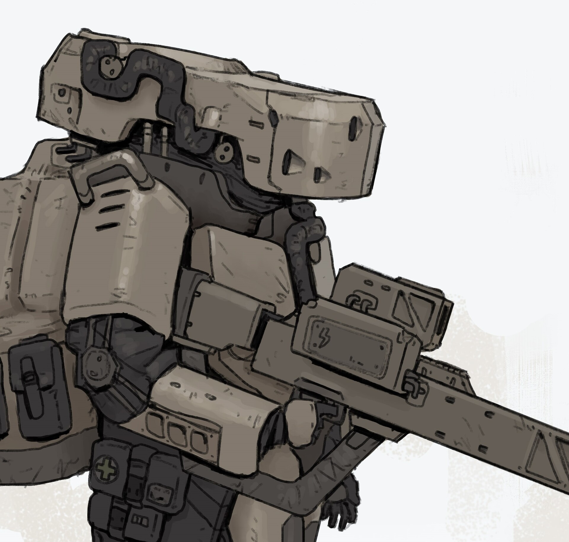 ArtStation - Power armor 2