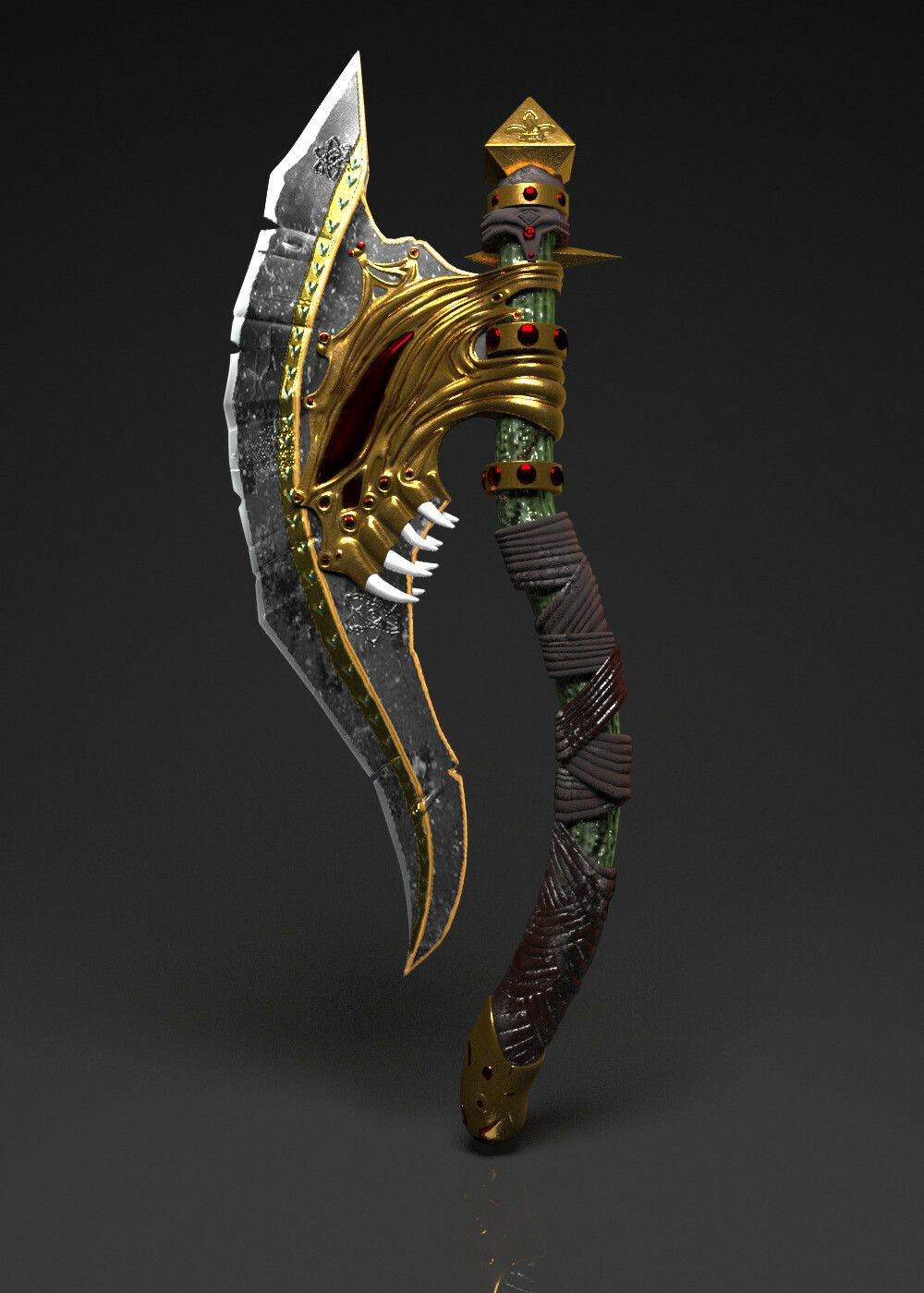 ArtStation - Demons Eye Axe