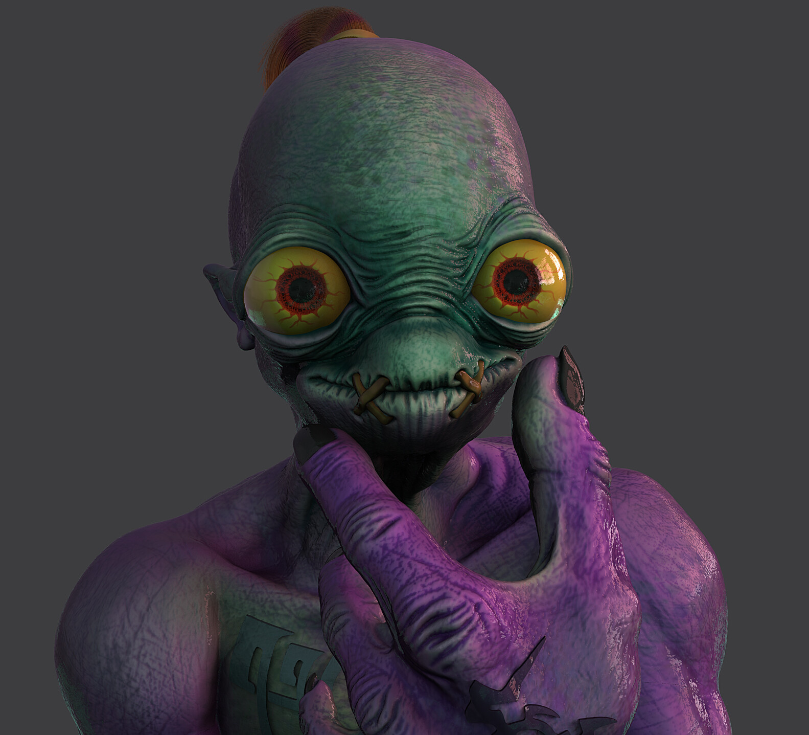 ArtStation - Oddworld: Abe's Oddysee - remodeling