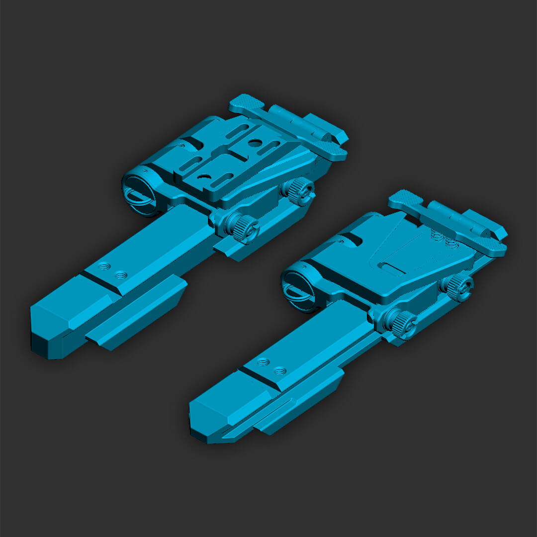 Warden_1 . - Wilcox Flip Mount Riser System