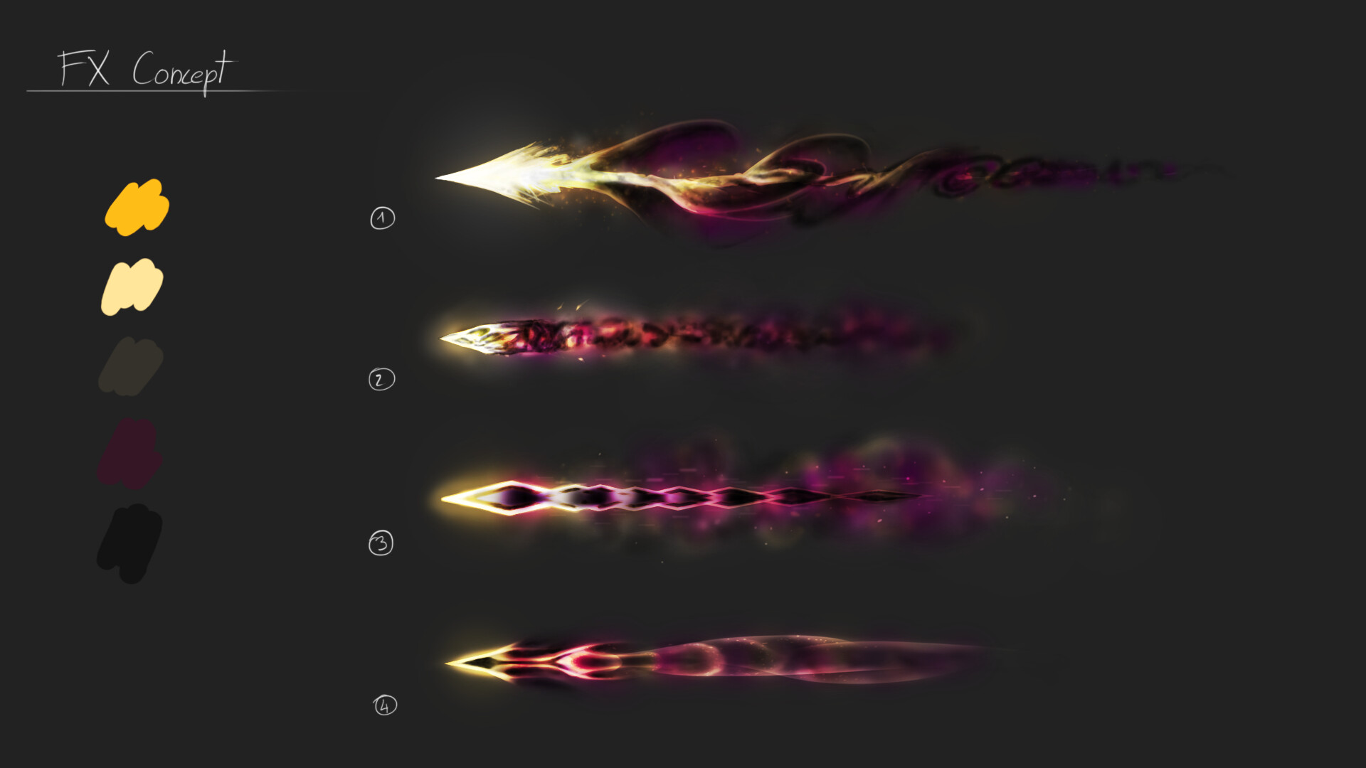 ArtStation - Golden arrow FX