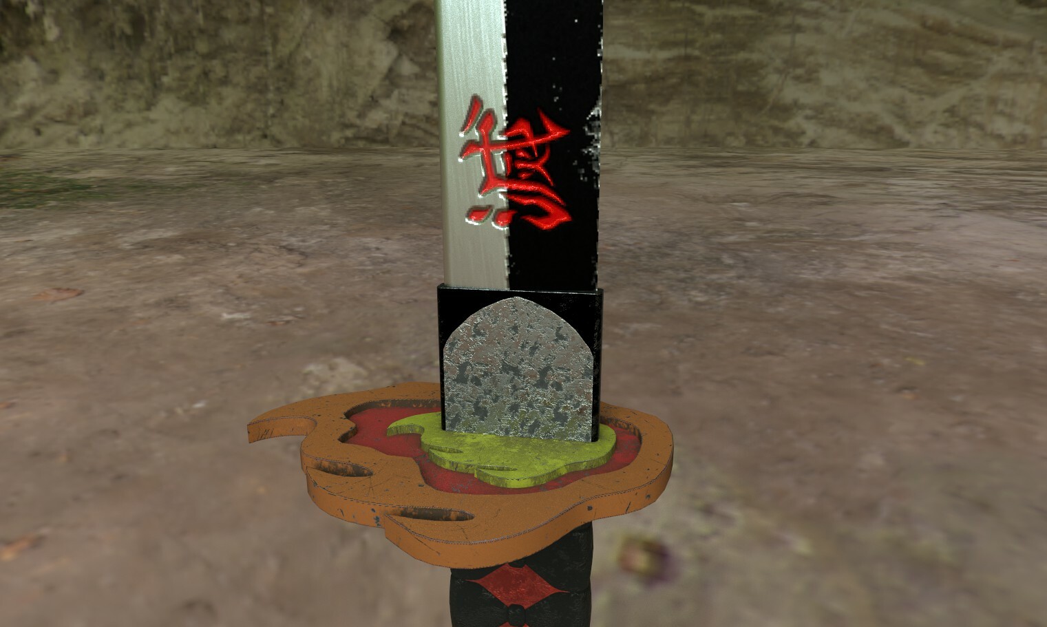 ArtStation - Nichirin Sword Tanjiro