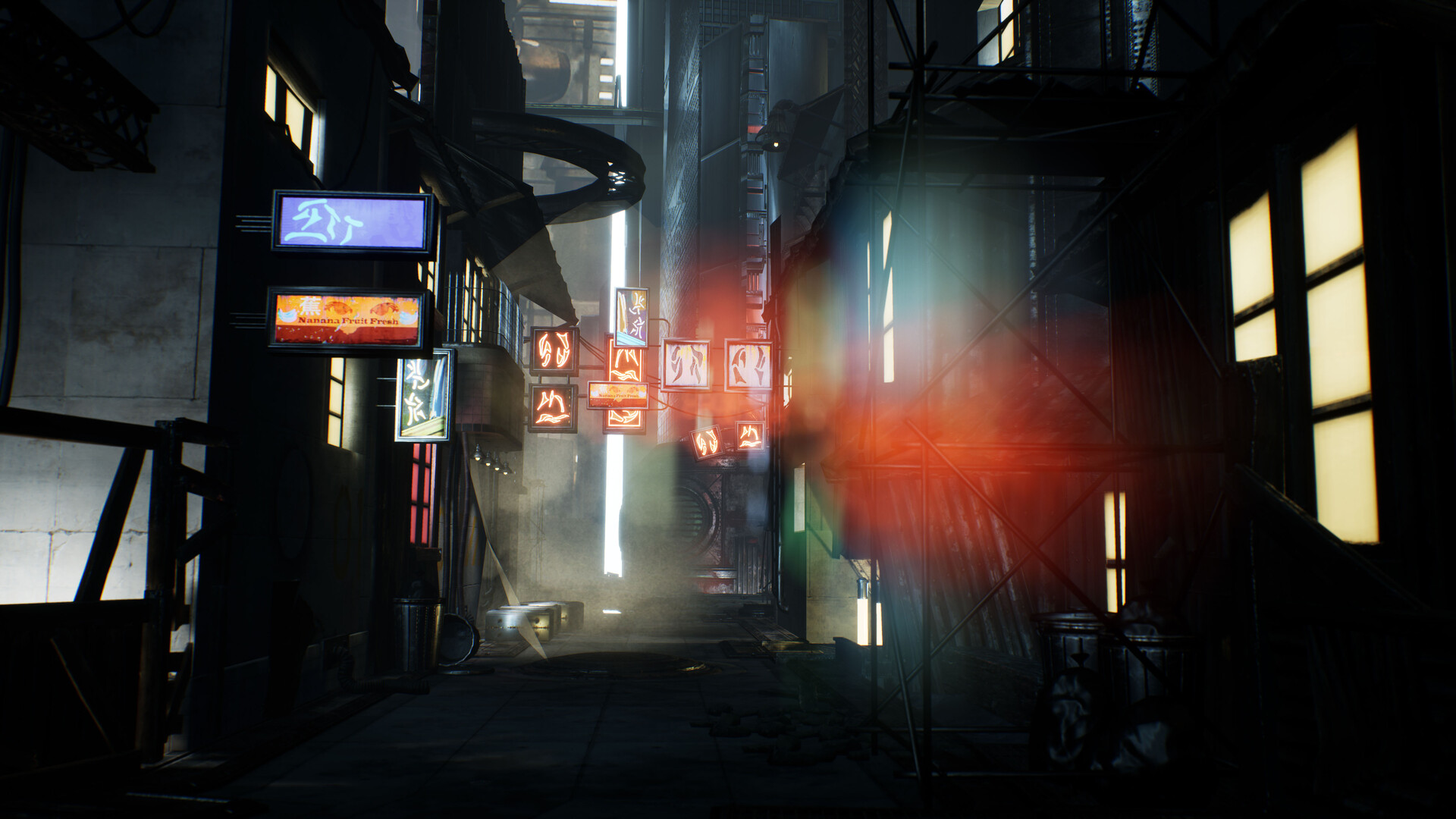 ArtStation - Soul City: Lighting Study