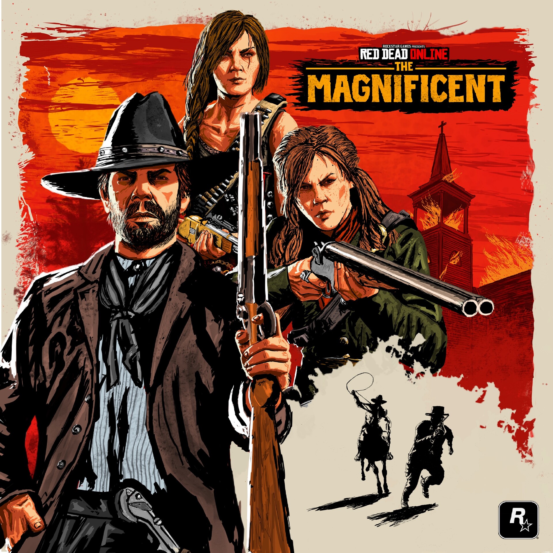 Artstation Red Dead Online The Magnificent Artwork