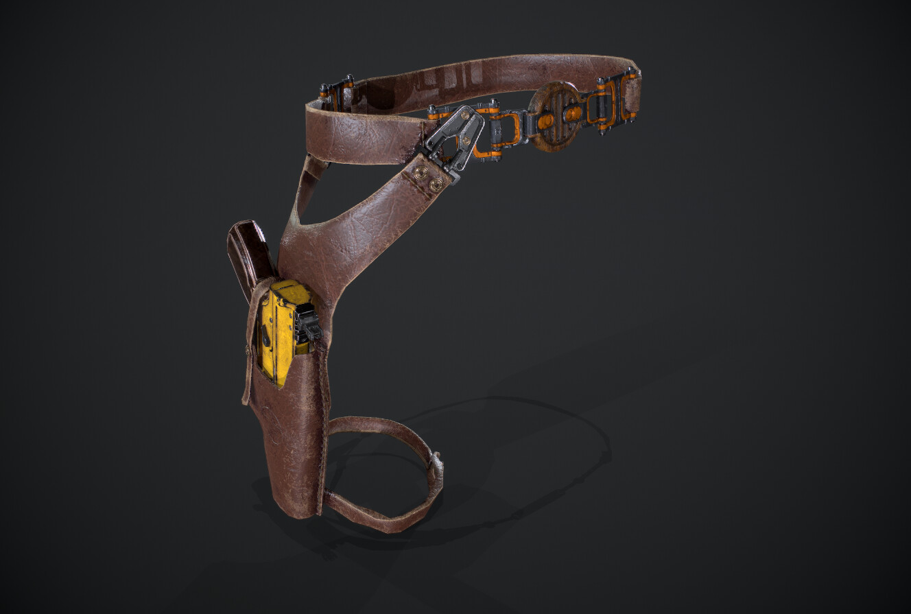 ArtStation - Jack's Gun Belt