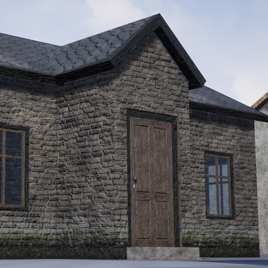 ArtStation - Game-Ready Buildings Pack