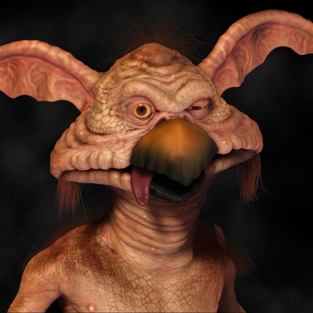 ArtStation - C|MU Demo Creature