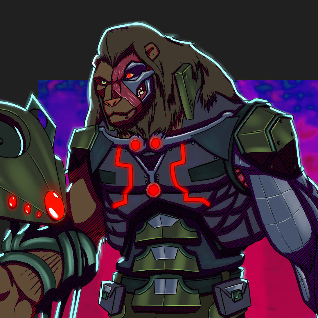 ArtStation - Predator Lion