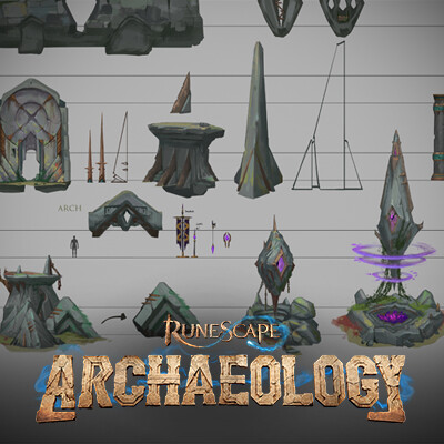 ArtStation - RuneScape Archaeology Kits